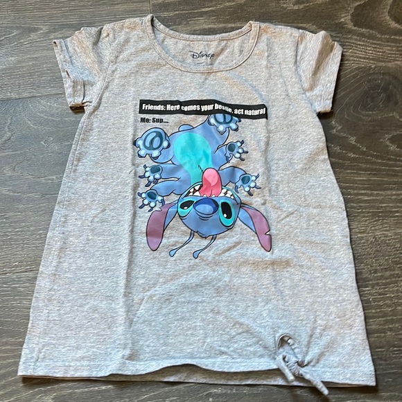 Disney | Shirts & Tops | Disney Stitch Tee | Poshmark